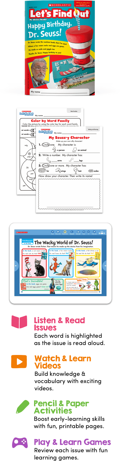 Let's Find Out | The Kindergarten Nonfiction Magazine from Scholastic