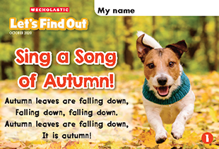Sing a Song of Autumn! - October 2020